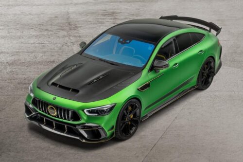 The Mansory AMG GT hybrid is greener than ever, literally