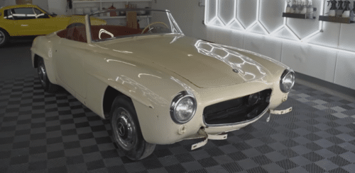 'Rarest' Mercedes gets first wash in 60 years