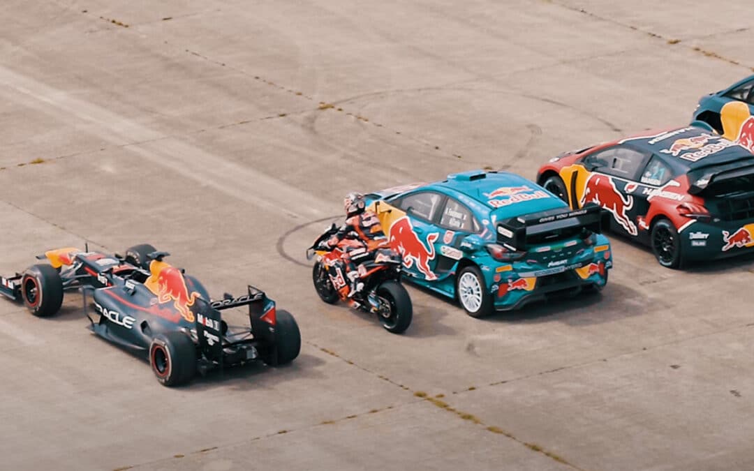 MotoGP bike and F1 car go head-to-head in epic drag race