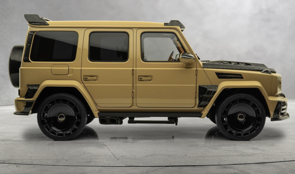 The new Mansory G-Wagen gives off strong Desert Storm vibes