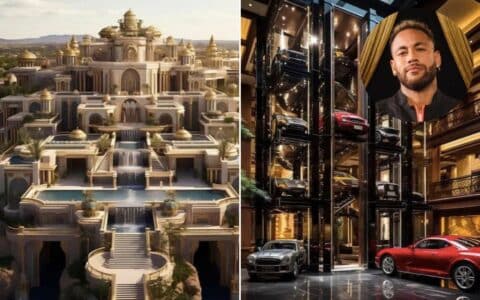 Inside the mind-blowing $195m concept mansion for Neymar