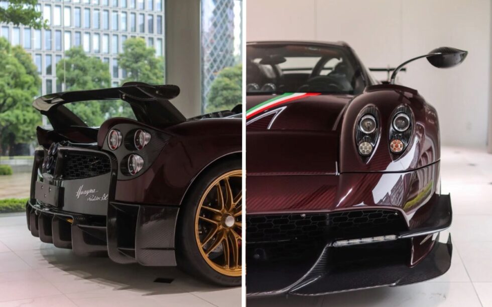 Incredibly rare Pagani Huayra Roadster pops up for sale