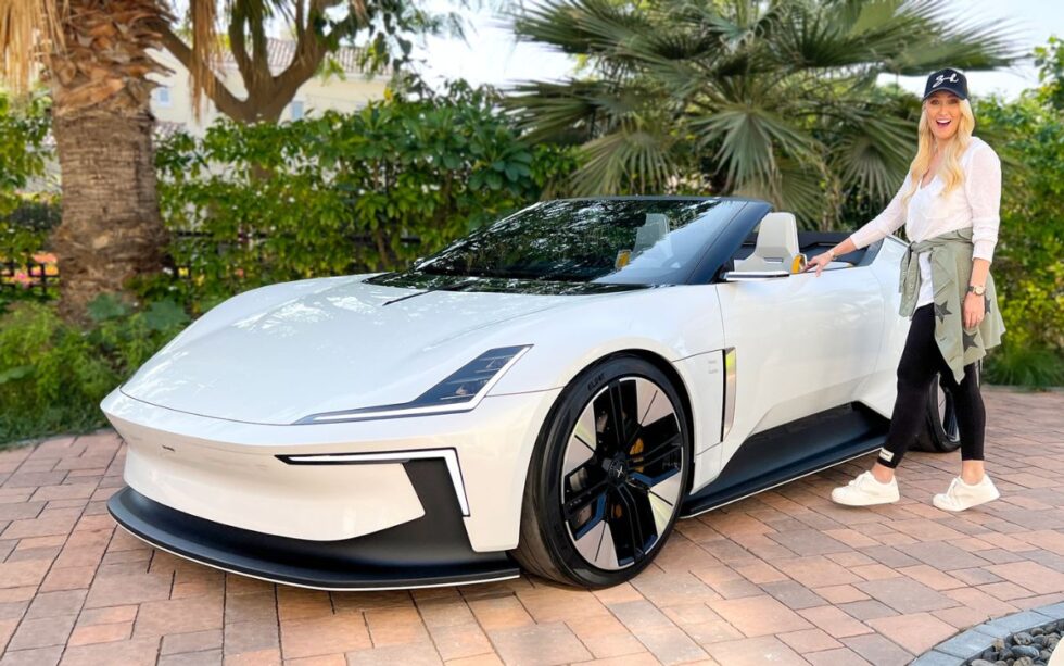 Polestar concept car has hidden drone and drives on its own