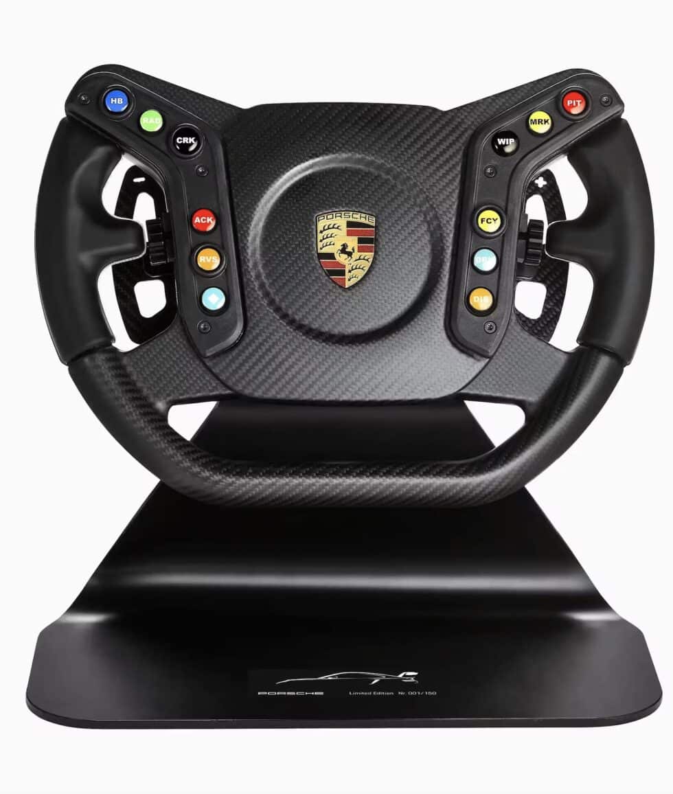This is the world's most expensive sim racing wheel