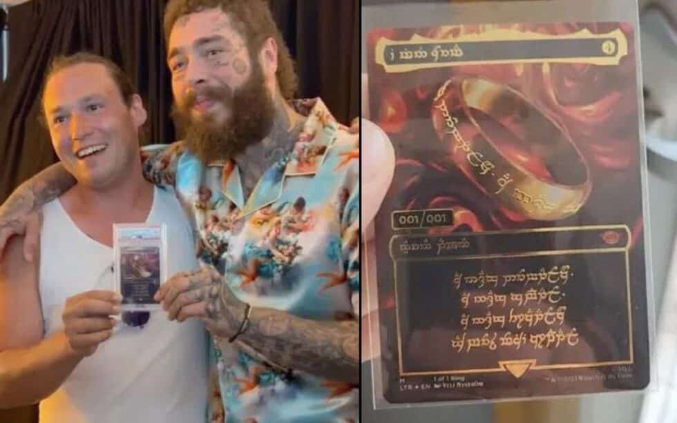 Post Malone buys a Magic The Gathering card for HUGE money