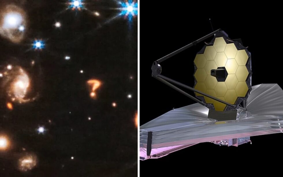 Scientists explain bizarre 'question mark' spotted in space