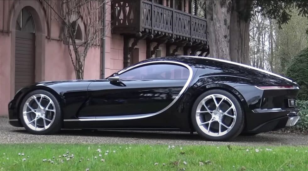 There is a never-seen-before secret Bugatti model