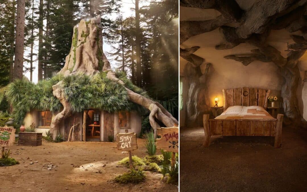 Shrek's swamp house has just been recreated in real-life