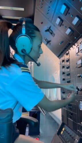 A day in the life of a submarine co-pilot