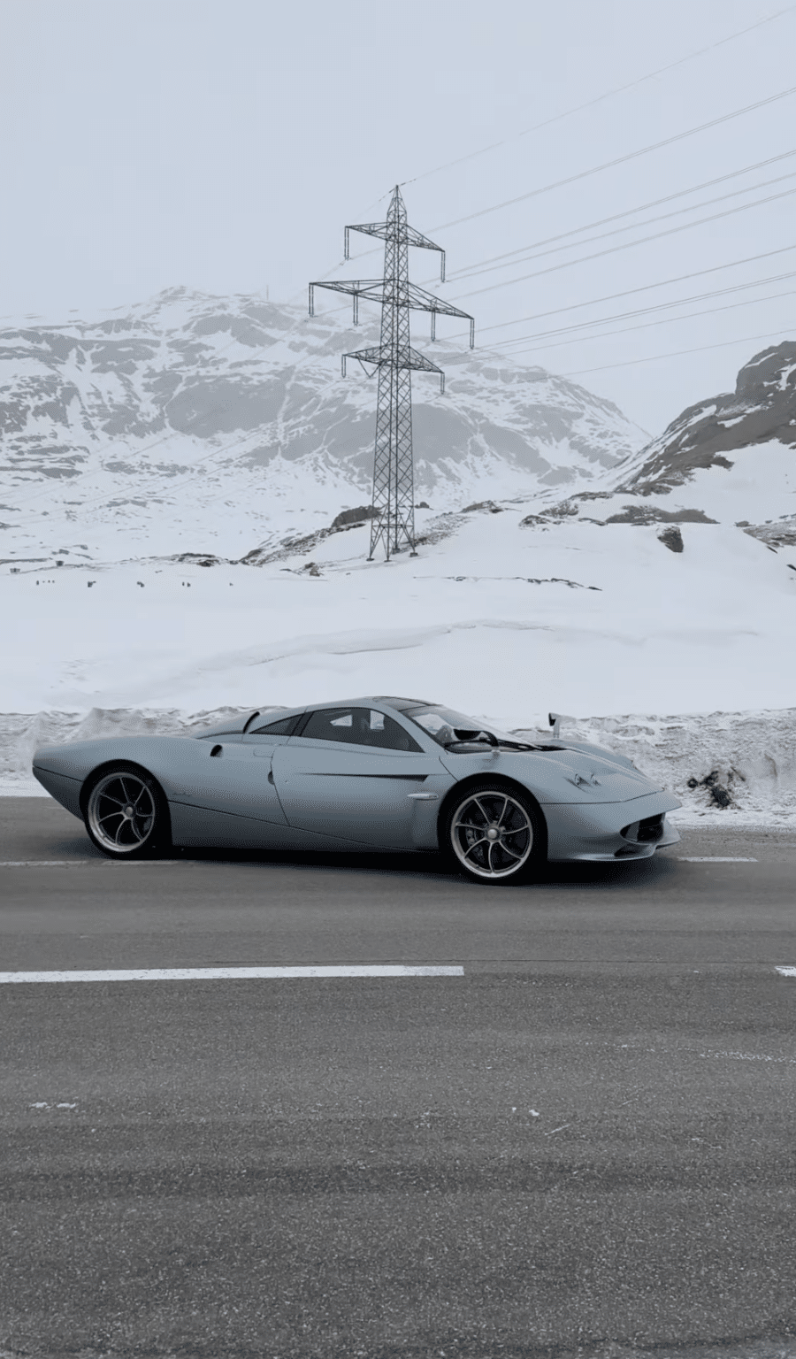 Swiss police impound ultra-rare Pagani Huayra Codalunga