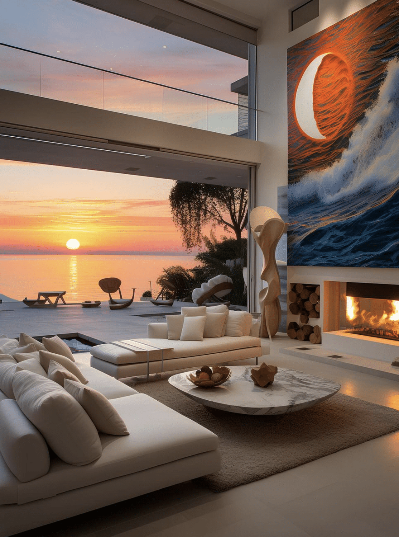 This concept mansion for Taylor Swift and Travis Kelce is waterfront ...