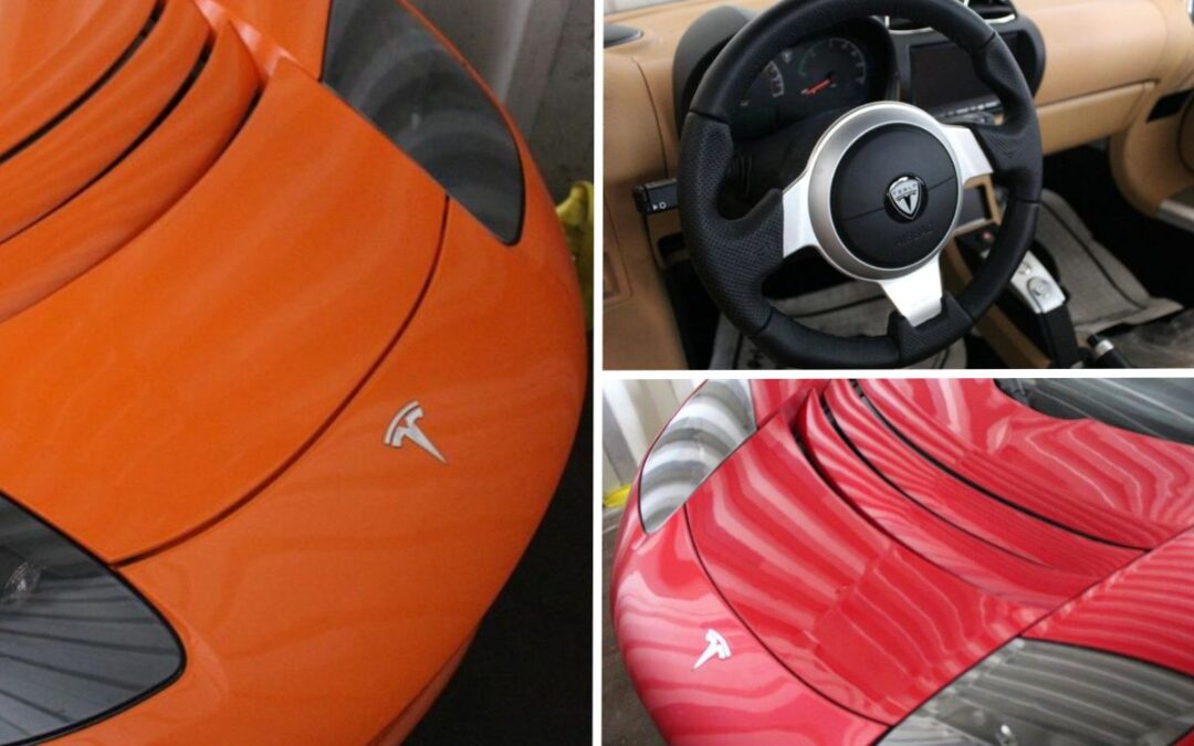 Brand-new Teslas found abandoned in shipping container