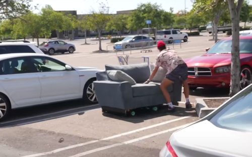 ‘Frickin’ cool!’: Old couch turned into an electric car – Supercar Blondie