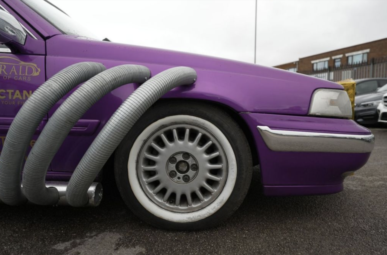 'The Pimp Mobile' is an Austin Powers-inspired modified Volvo Limo