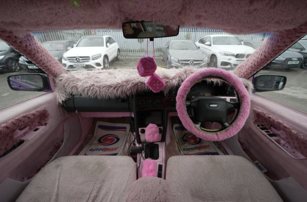 'The Pimp Mobile' is an Austin Powers-inspired modified Volvo Limo