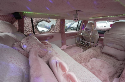 'The Pimp Mobile' is an Austin Powers-inspired modified Volvo Limo
