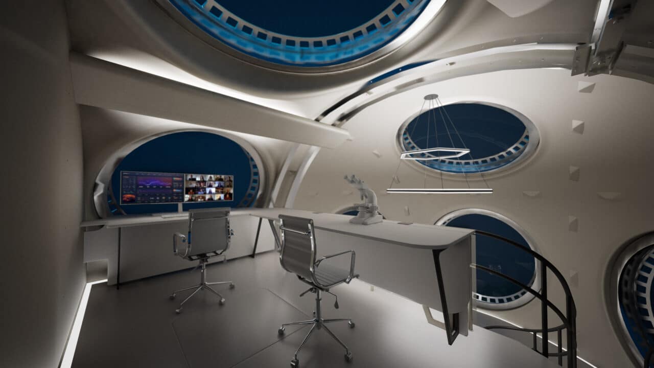 Inside an underwater base where scientists live for weeks