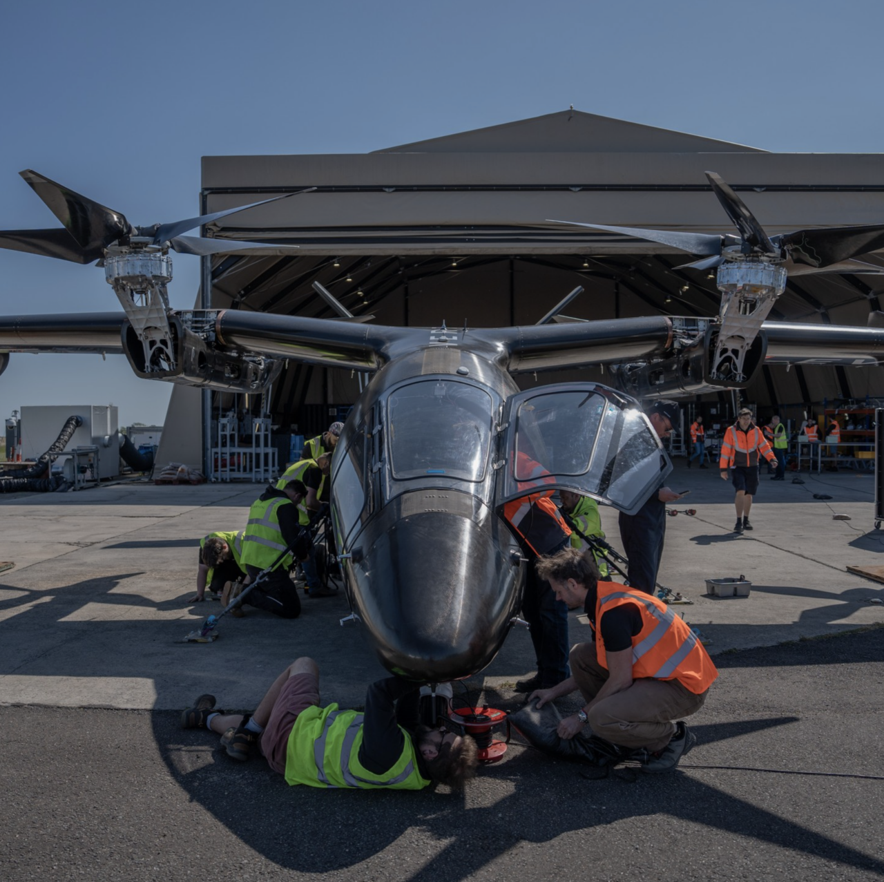Electric air taxi completes maiden untethered test flight