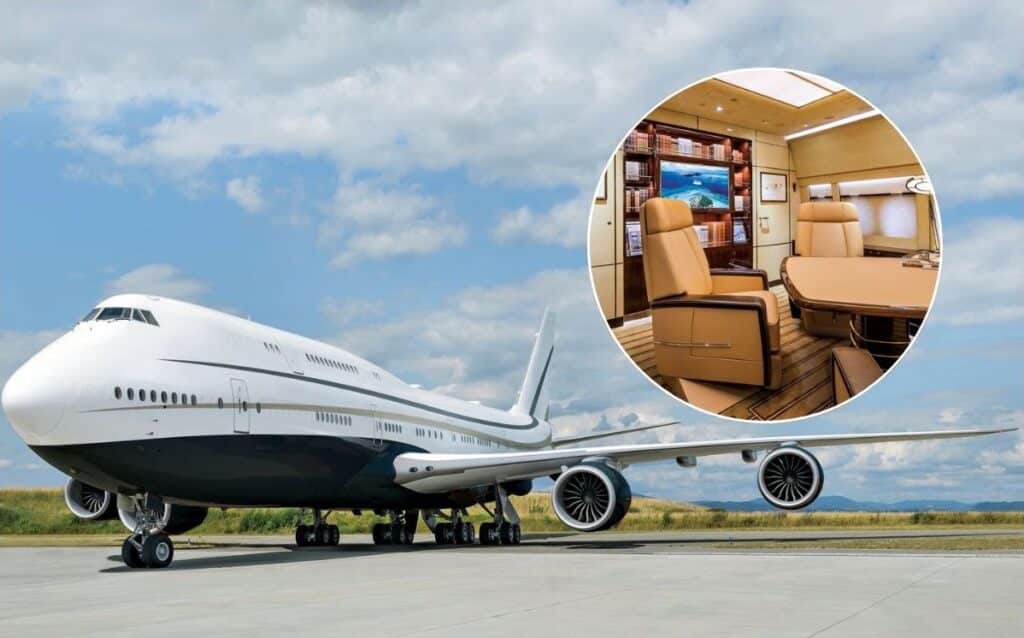 The world's biggest private jet is bigger than some homes