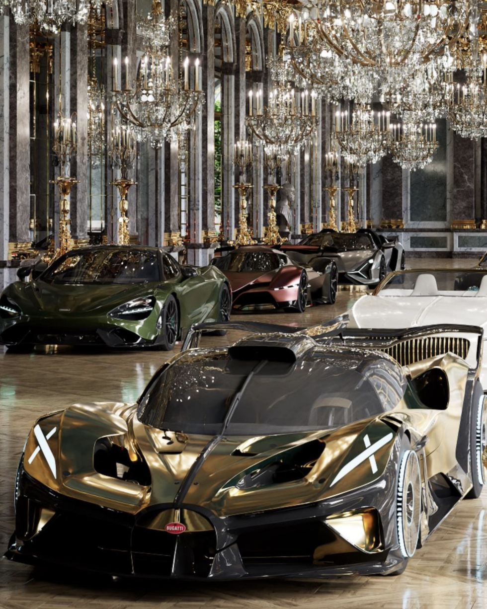 Take a look at the world's first metaverse supercar garage
