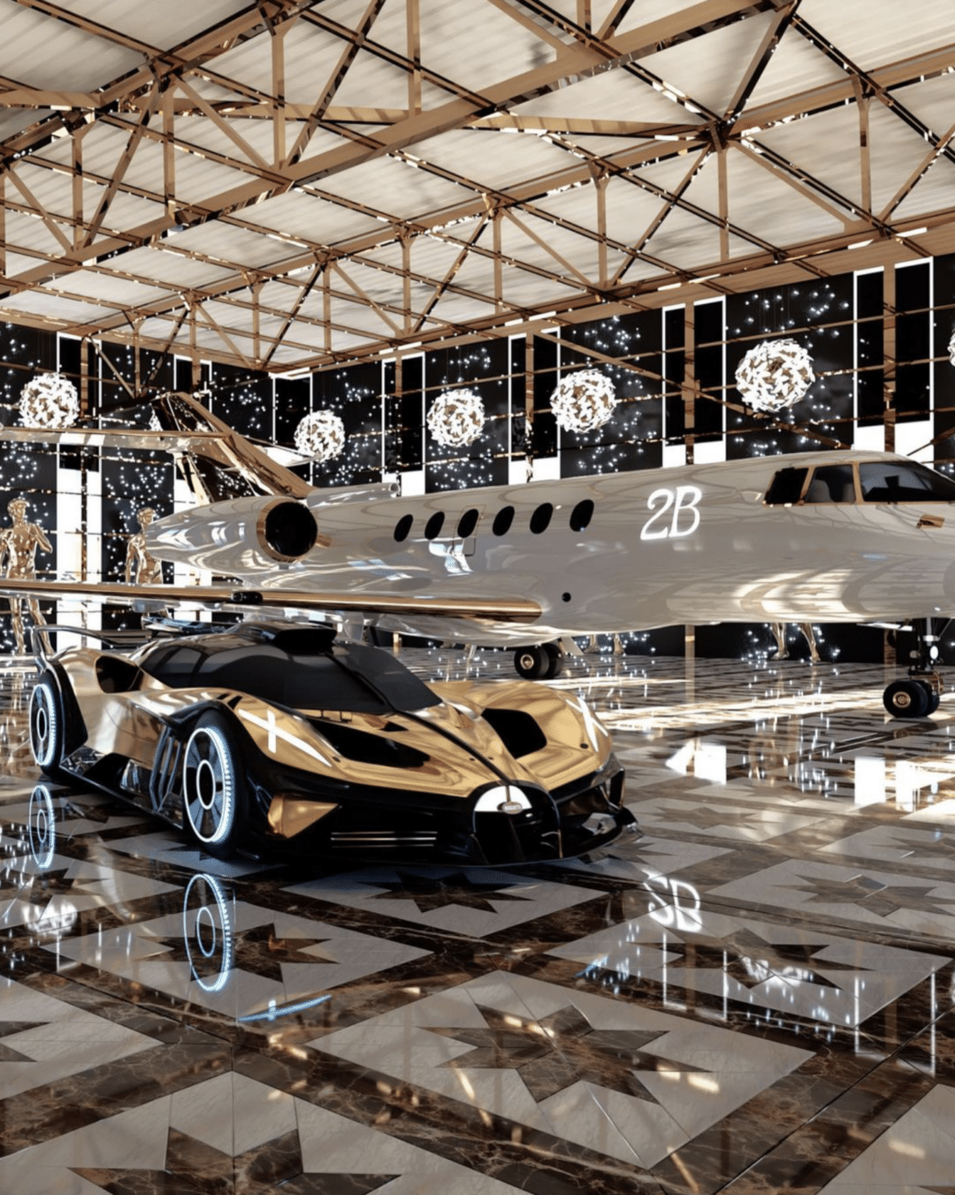 Take a look at the world's first metaverse supercar garage