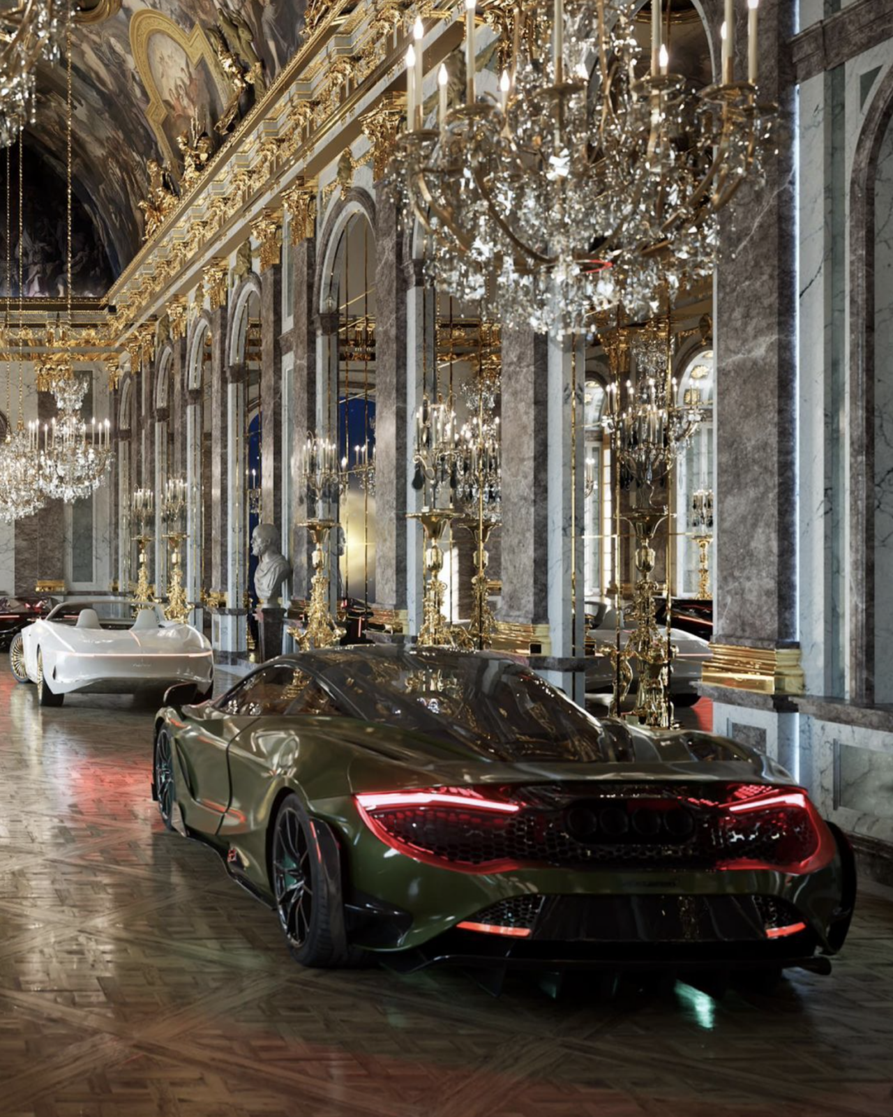Take a look at the world's first metaverse supercar garage