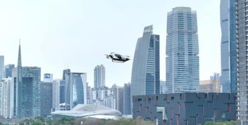 Xpeng X2 flying car completes urban test flight in China